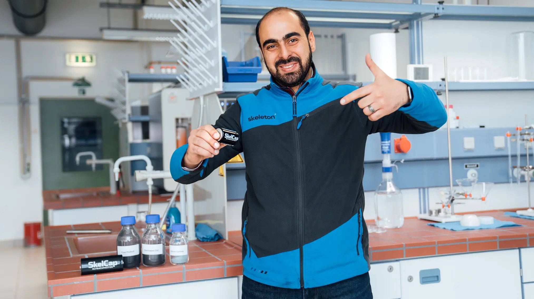 Qusay Ibrahim, Head of Analytics & Quality: we're the only company developing and producing the ...